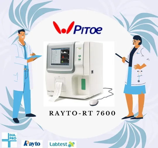 Hematology Analyzer RT-7600 | Rayto RT-7600 | Whira Pitoe | Situs Resmi